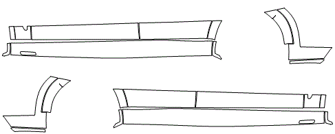 Rocker Panel Kit | BMW X5 M-SPORT 2021 – NOCHIP.US