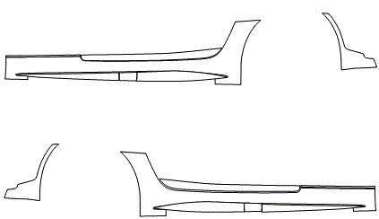 Rocker Panel Kit | MERCEDES BENZ AMG GT ROADSTER GT C 2021 – NOCHIP.US